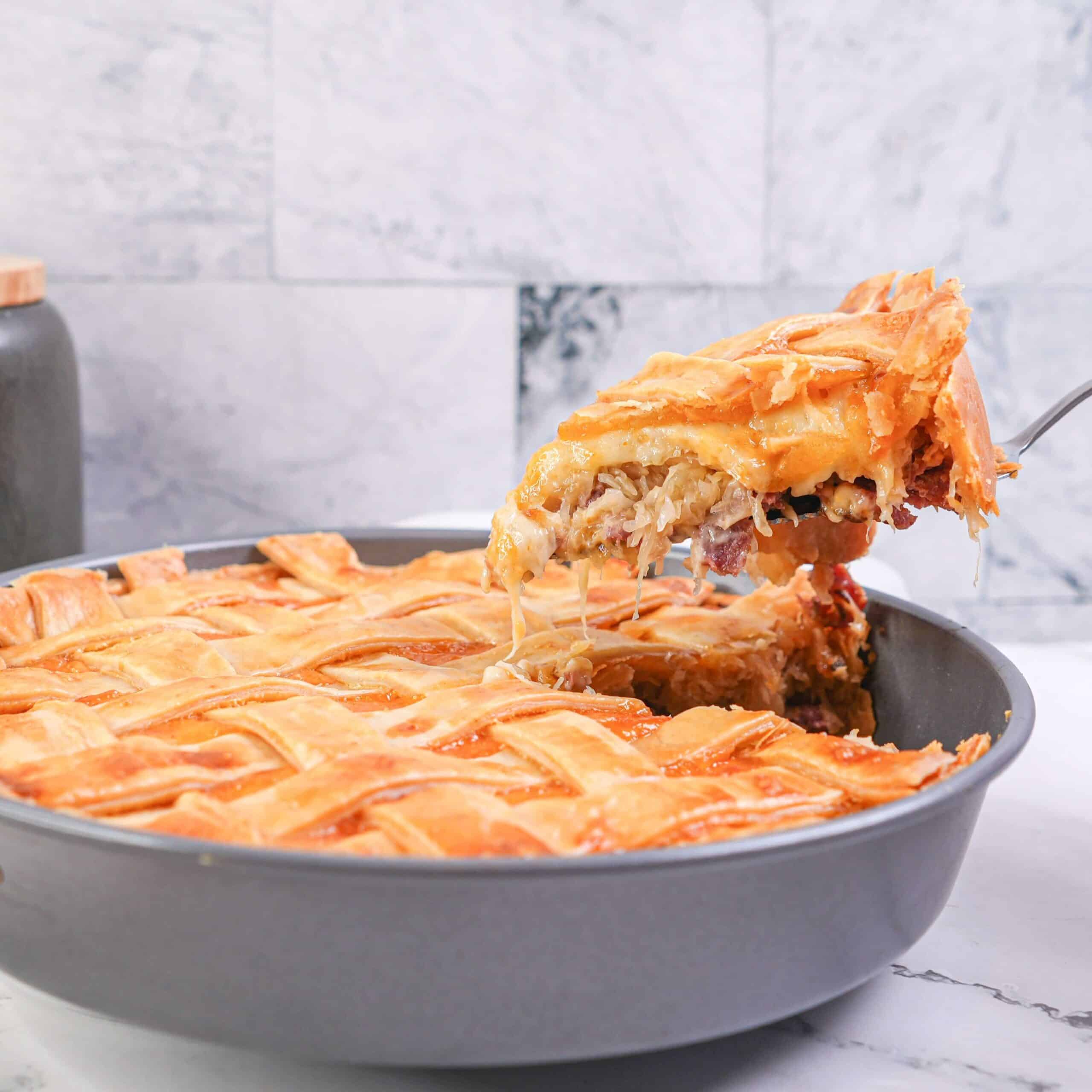 Royal Reuben Pie - Frank's Kraut