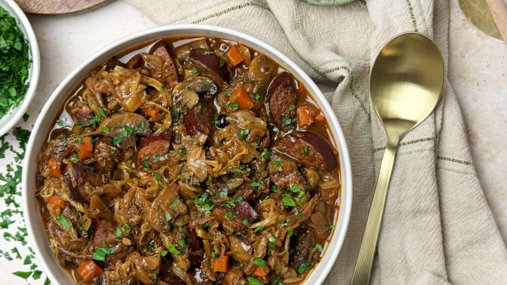 Traditional Polish Hunter’s Stew - Frank's Kraut